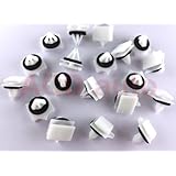 Amazon.com: SecosAutoparts 100 Pcs Rocker Panel Moulding Clips Replace ...