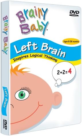 Brainy Baby Left Brain - DVD: Amazon.co.uk: Brainy Baby, Brainy Baby ...