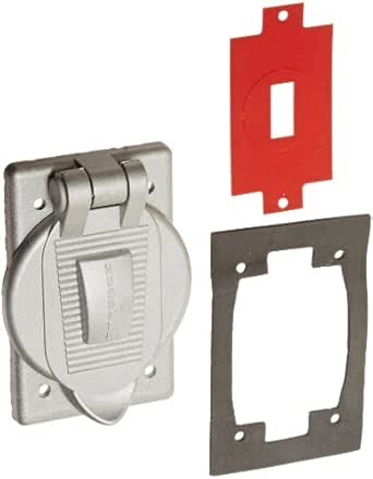 Hubbell Wiring Systems HBL7420 Cast Aluminum FS/FD Mount Wall Plate ...