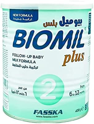 Biomil Plus Baby Milk (2) 400 Gm price in Saudi Arabia | Amazon Saudi ...