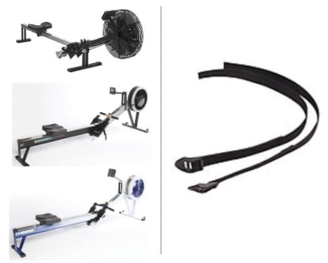 Concept2 (Gymstock) Rower Genuine 24" Replacement Foot Straps (Pair ...