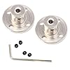 Magic&shell 2-Pack 3mm Flange Shaft Coupling High Hardness Metal Axis ...