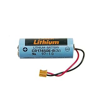 Amazon.com: CR17450E-R 3V LITHIUM Battery With 50mm Cable Plug for ...