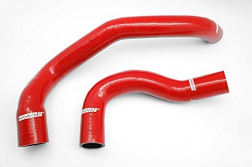 Autobahn88 Radiator Coolant Silicone Hose Kit compatible with 1993-2001 Nissan Skyline R33 ECR33 ...