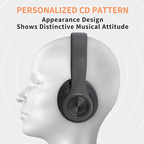 Riwbox TX8 Bluetooth Headphones, Over Ear Headphones, HiFi Stereo, with Touch Control and mic ...