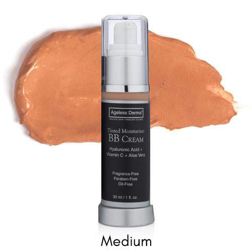 Buy Ageless Derma BB Cream Tinted Moisturizer Foundation with ...