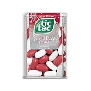 Amazon.com : Ferrero Tic Tac Holiday Twist, 1-Ounce (Pack of 16 ...