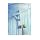 Spirella OMBRELLA CLEAR 1004436 Umbrella Shower Top with Shower Curtain ...