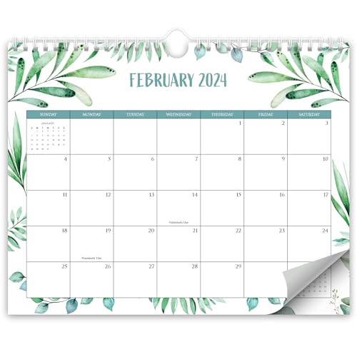Aesthetic Greenery 2024 Wall Calendar - Runs from June 2023 Until ...