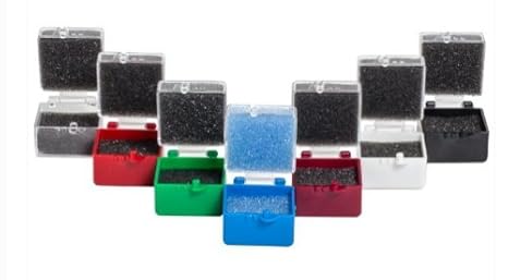 1000 1" - Blue/Blue - Dental Lab Crown Boxes With Foam For Your Crowns ...