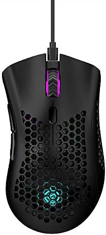 Eacam 2.4G Wireless Gaming Mouse Rechargeable Mouse with RGB Light ...