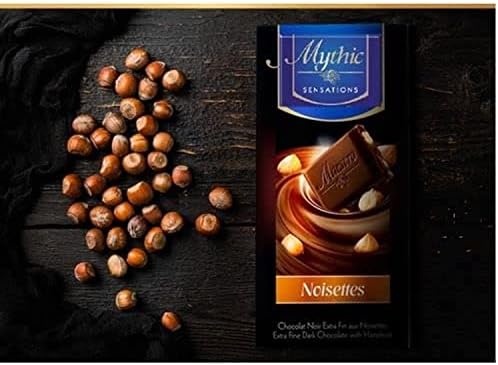 سعر Mythic Imported Dark Hazelnut Chocolate 80 gm x (2 Pieces) فى مصر ...