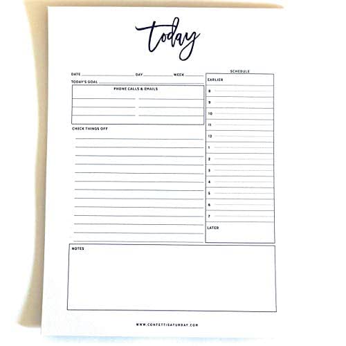 Amazon.com: Daily Planner Notepad : Handmade Products