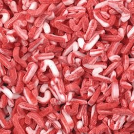 Peppermint Flavored Candy Cane Sprinkles, 4 oz jar: Amazon.com: Grocery ...