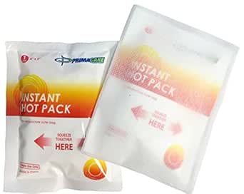 Primacare PHP-45 24 Packs Instant Heat Packs for Emergency Heat Therapy ...