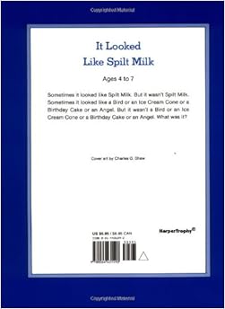 It Looked Like Spilt Milk: Charles Shaw: 9780064431590: Amazon.com: Books