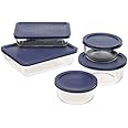 Amazon.com: Pyrex Simply Store 10-Piece Glass Food Storage Set with ...