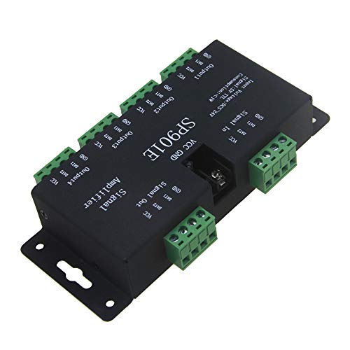 ALITOVE WS2812B WS2811 SPI Signal Amplifier Repeater, for WS2813 SK6812 ...