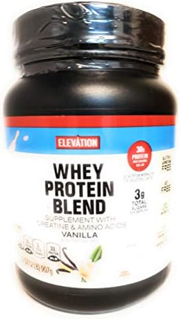 Elevation by Millville Vanilla Protein Powder 32oz, pack of 1 price in ...