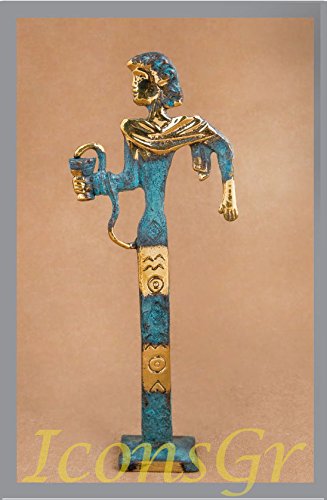 Buy Ancient Greek Bronze Museum Statue Replica of Asclepius Olympian ...