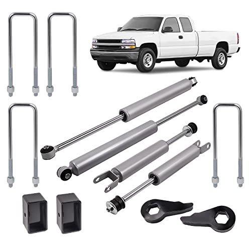 Lift Kit Gmc Sierra 1500 1-3" Leveling Kit With Shocks For 1999-2006 ...