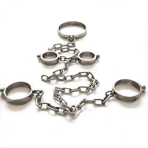 Amazon.com: Locking Stainless Steel Full Shackle Set: Handmade