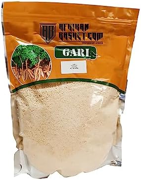 African White Garri, Nigerian Cassava Flakes, Edible Fresh and Neat ...
