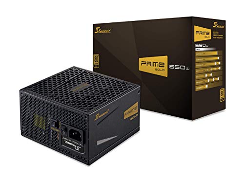 Seasonic PRIME 650 Gold SSR-650GD2 650W 80+ Gold ATX12V & EPS12V Full Modular 135mm FDB Fan ...