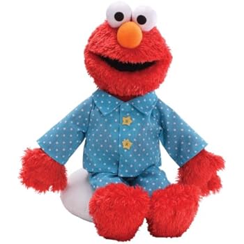 Amazon.com: Gund Sesame Street Jumbo Elmo Stuffed Animal, 41 inches ...