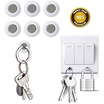 Amazon.com : MAGKEY Magnetic Key Holder Entryway Organizer for Light ...