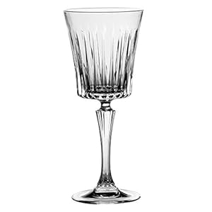 RCR Crystal Timeless Red Wine Glasses - 298ml (10oz) - Set of 6: Amazon ...