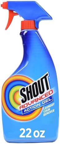 Shout Advanced Laundry Stain Remover Gel, Breaks Down 100+ Types of ...