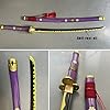 zimo Anime Cosplay Roronoa Zoro Hand Forged Katana Real Sword, AME Yama ...