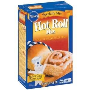 Amazon.com : Pillsbury Hot Roll Mix, 16 OZ (Pack of 8) : Muffin Mixes ...