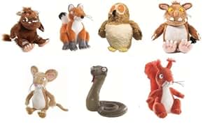 The Gruffalo's Child Julia Donaldson 7" Soft Toy Set (Includes 7 ...