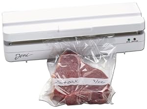 Amazon.com: Deni 1631 Freshlock Vacuum Sealer - White: Food Vacuum ...