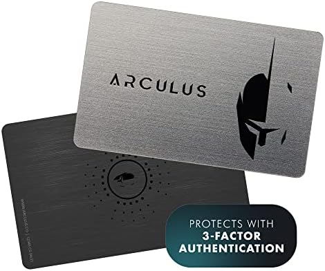 Silver Arculus Key Card - Secure & Convenient Crypto Wallet for Digital ...