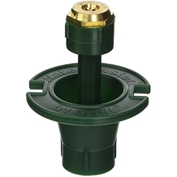 Amazon.com : Orbit 2 Pack Full Spray Pattern All Brass Pop-Up Sprinkler ...