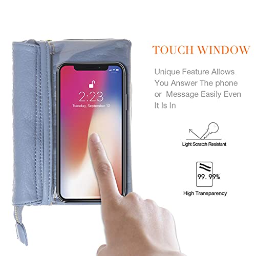 MINICAT INICAT Small Crossbody Purse Built in Wallet Crossbody Bags ...