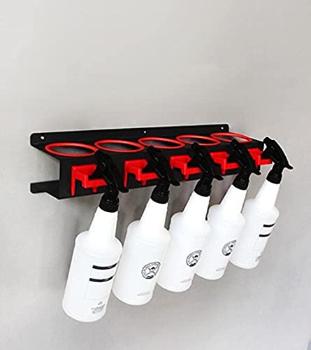 DALLYOUGU Spray Bottle Rack Storage,Spray Bottle Holder Wall Mount ...