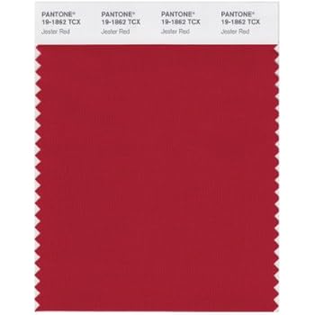 PANTONE Smart 19-1862X Color Swatch Card, Jester Red - House Paint ...
