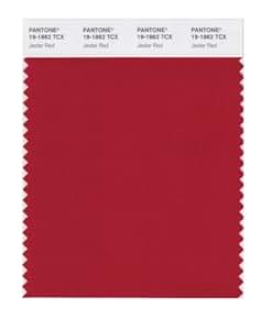 PANTONE Smart 19-1862X Color Swatch Card, Jester Red - House Paint ...