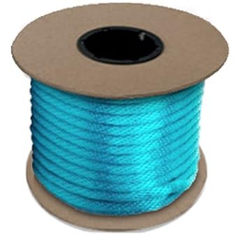 Halter - Lead Rope - Teal - Braided - MFPP 5/8" x 200', 2300 lbs ...