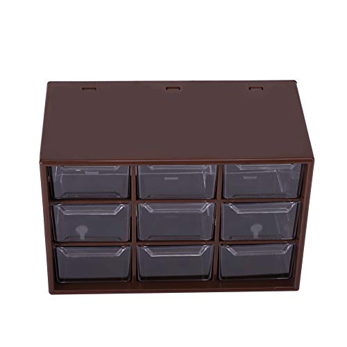 9 Multi Drawers Storage Cabinet Organiser. Desktop Organizer with 9 ...