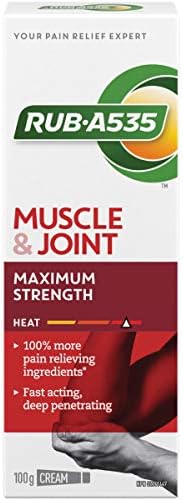 RUB A535 Maximum Strength Heating Cream, 100g | Pricepulse