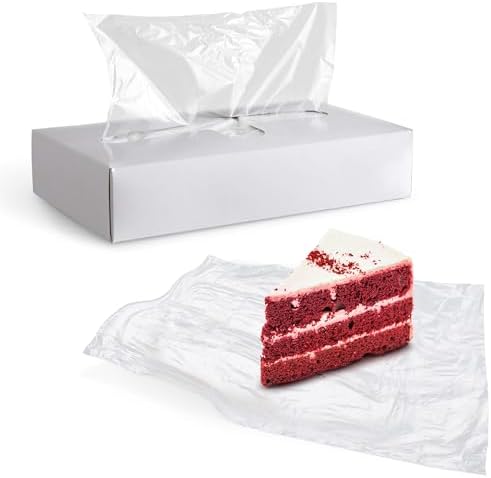 APQ Pack of 1000 Deli and Bakery Wrap Plastic Sheets 8 x 10 3/4. Pop-Up ...