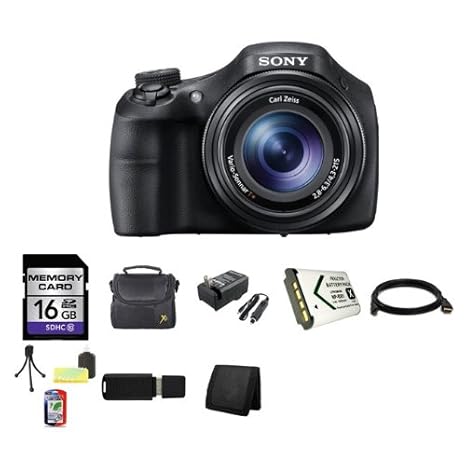 Amazon.com : Sony Cyber-shot DSC-HX200V 18.2 MP Exmor R CMOS Digital ...