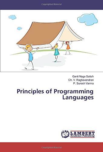 Principles of Programming Languages: Naga Satish, Ganti, Raghavendran ...