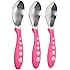 Amazon.com : Gerber Graduates Safety Fork and Spoon Set in Assorted ...