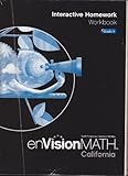 Interactive Homework Workbook, Grade 3 (enVision Math) California ...